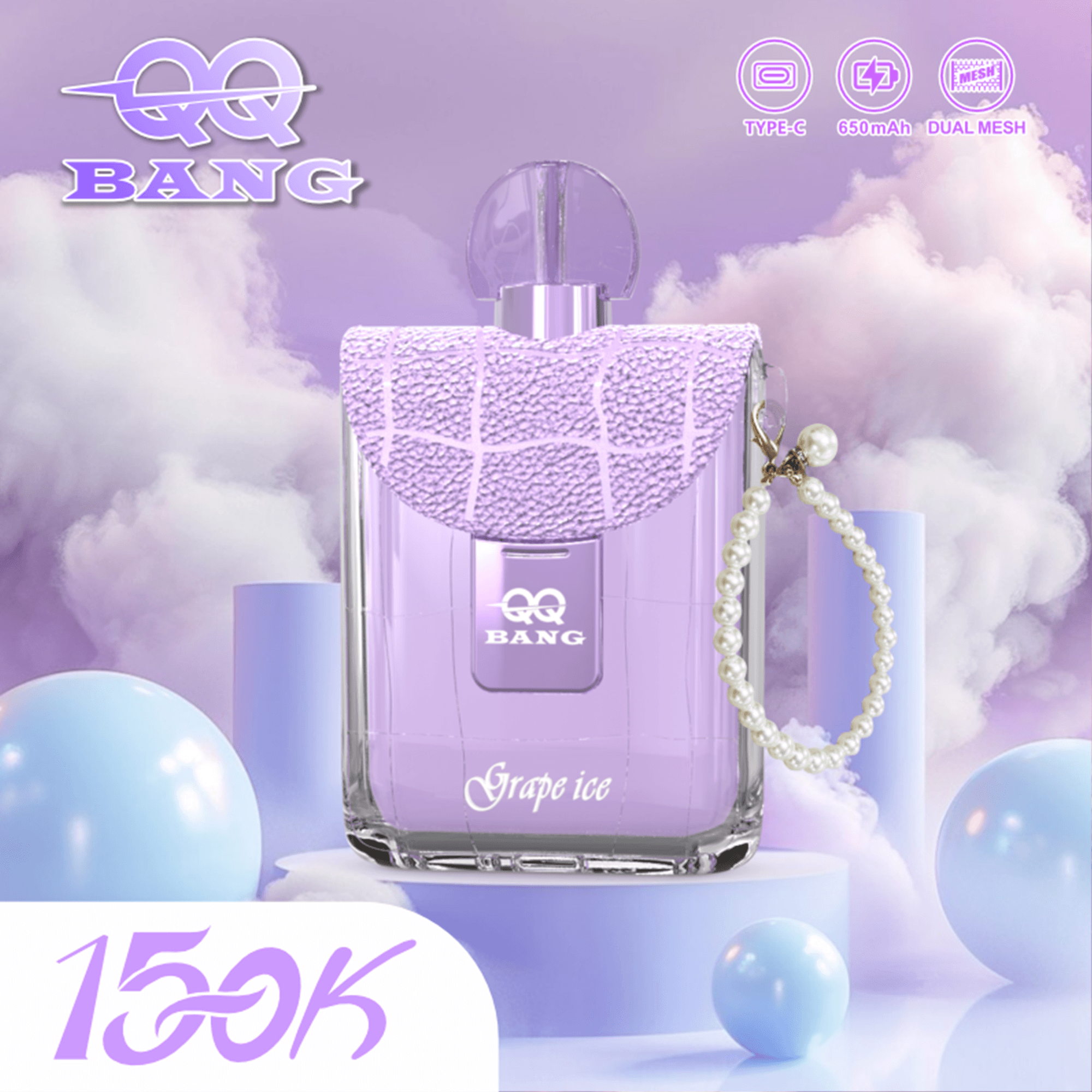 QQ Bang Perfume 150K Disposable Vape – 150K Puffs of Premium Taste ...